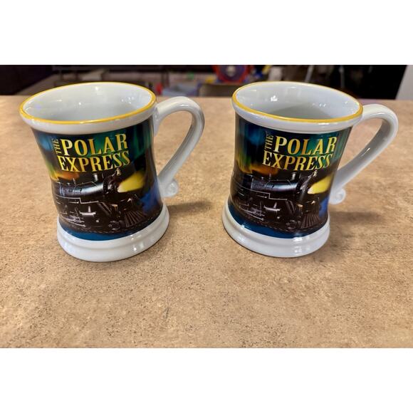 Polar Express | Dining | 2 Polar Express Believe 2oz Ceramic Coffee ...